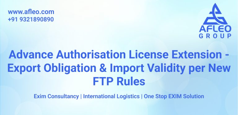 Export Obligation Period – DGFT Guidelines & Support | Afleo